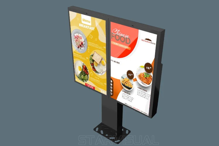 Outdoor Drive-thru Digital Menu Boards